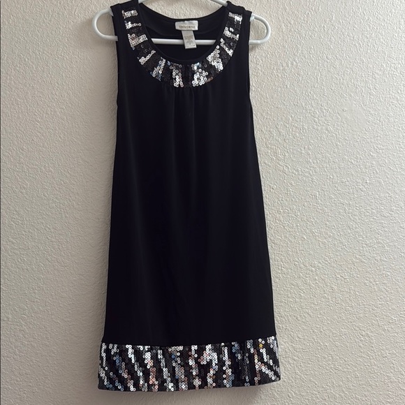 Limited Too | Dresses | Limited Too Black Dress With Sequin Detail Size ...